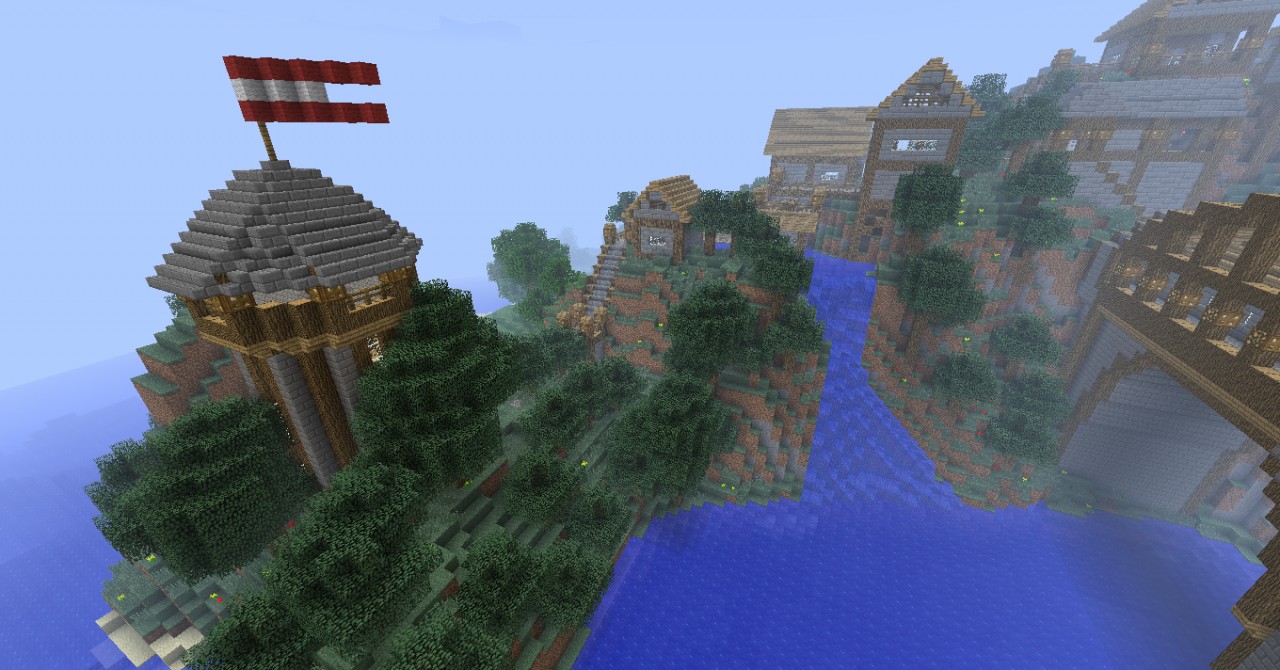 The city on the hill by Dom120 Minecraft Map