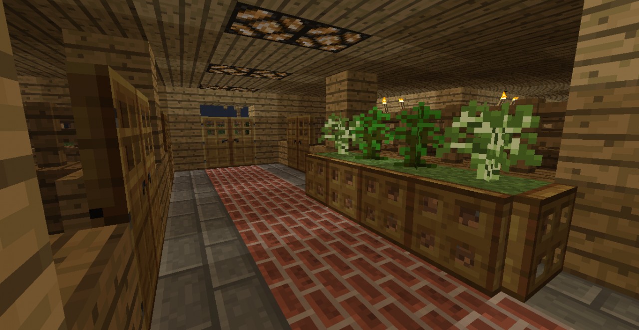 Sunny Field Horse Ranch Minecraft Map