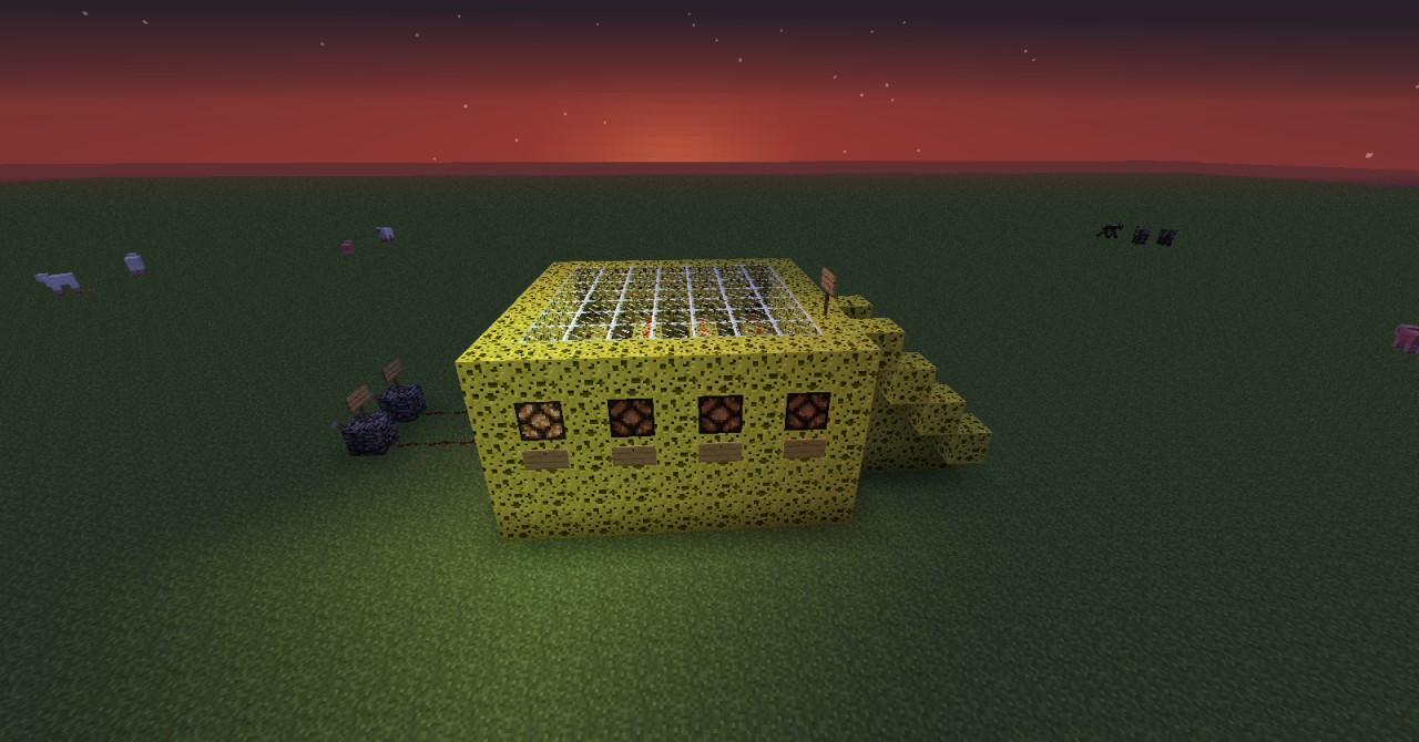 Binary 2-bit decoder Minecraft Map