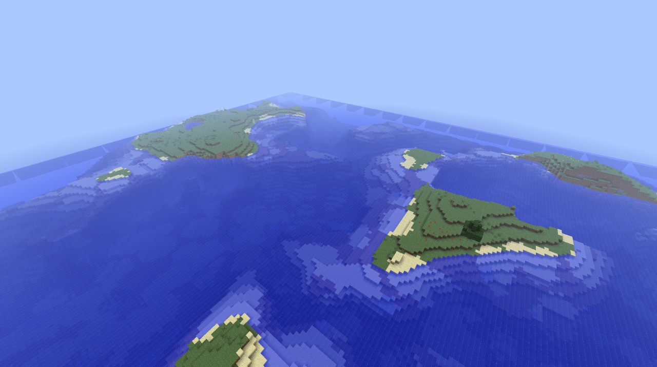 The Islands Of Treasure! Minecraft Map