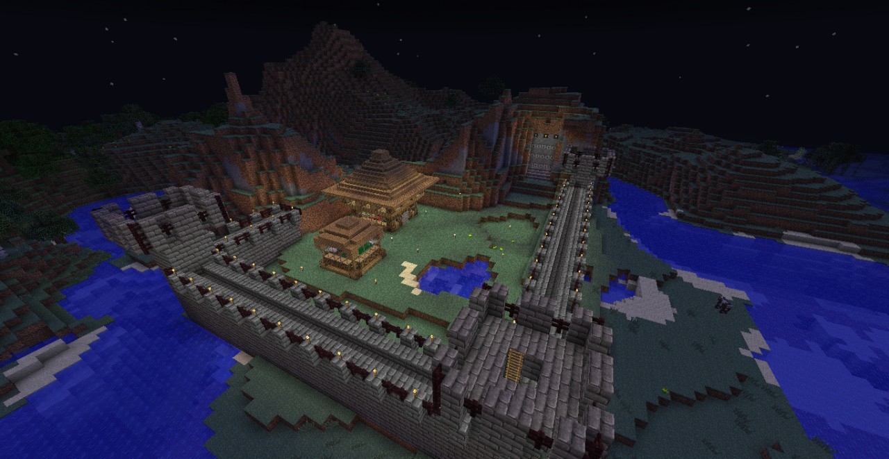 Zombie survival Minecraft Map