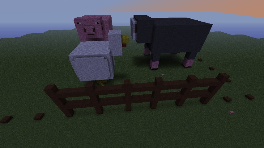 The Big Animal Farm! Minecraft Map