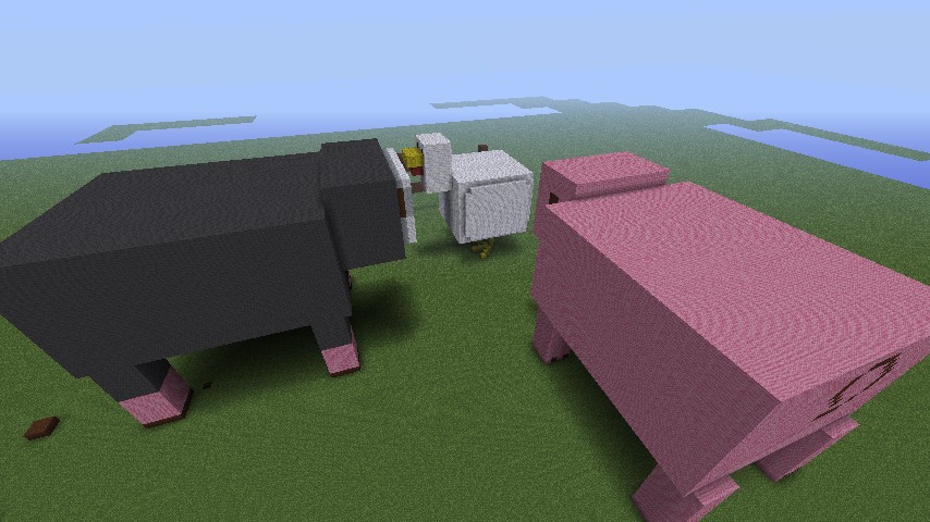 The Big Animal Farm! Minecraft Map