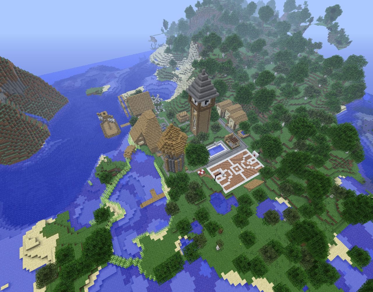 Eastern Crossing Minecraft Map