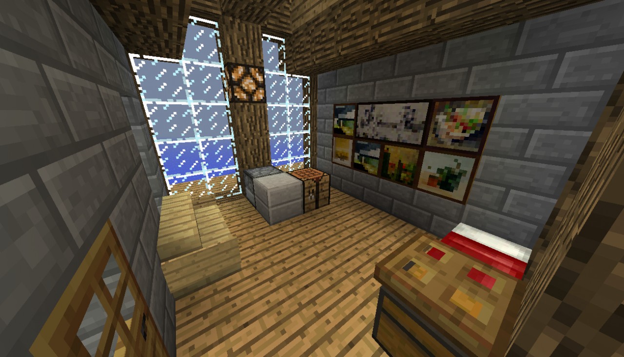 Simple Beach House [Making Custom ones for you!] Minecraft Map