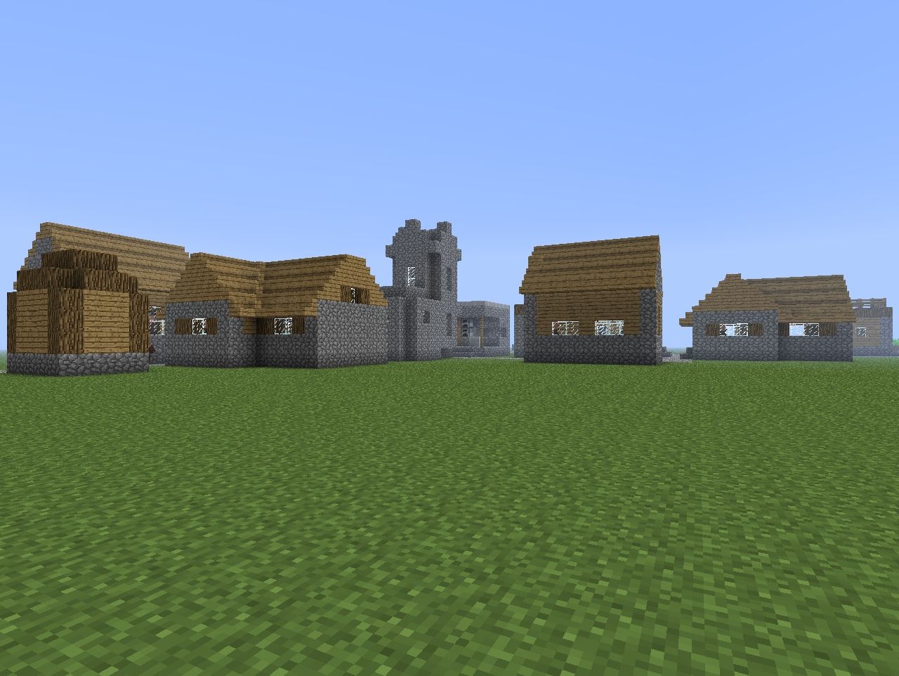 defender villager Minecraft Map