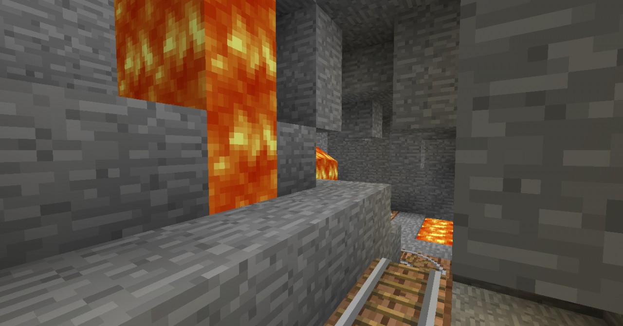 Minecart ride Minecraft Map