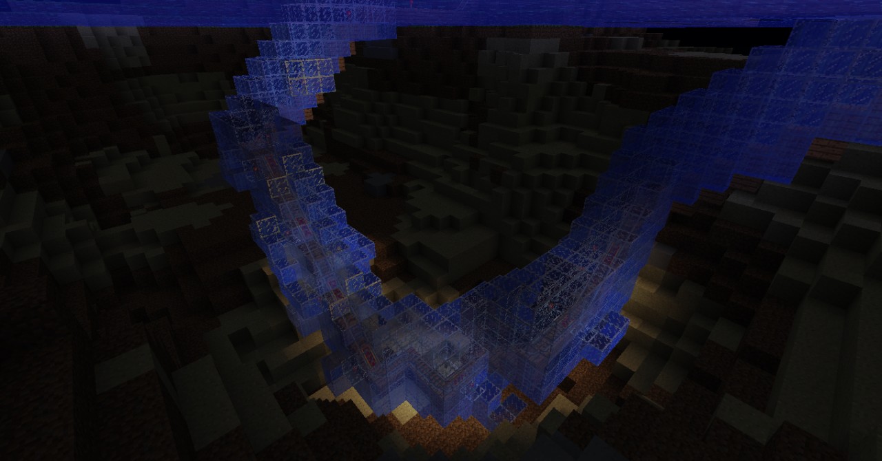 Minecart ride Minecraft Map