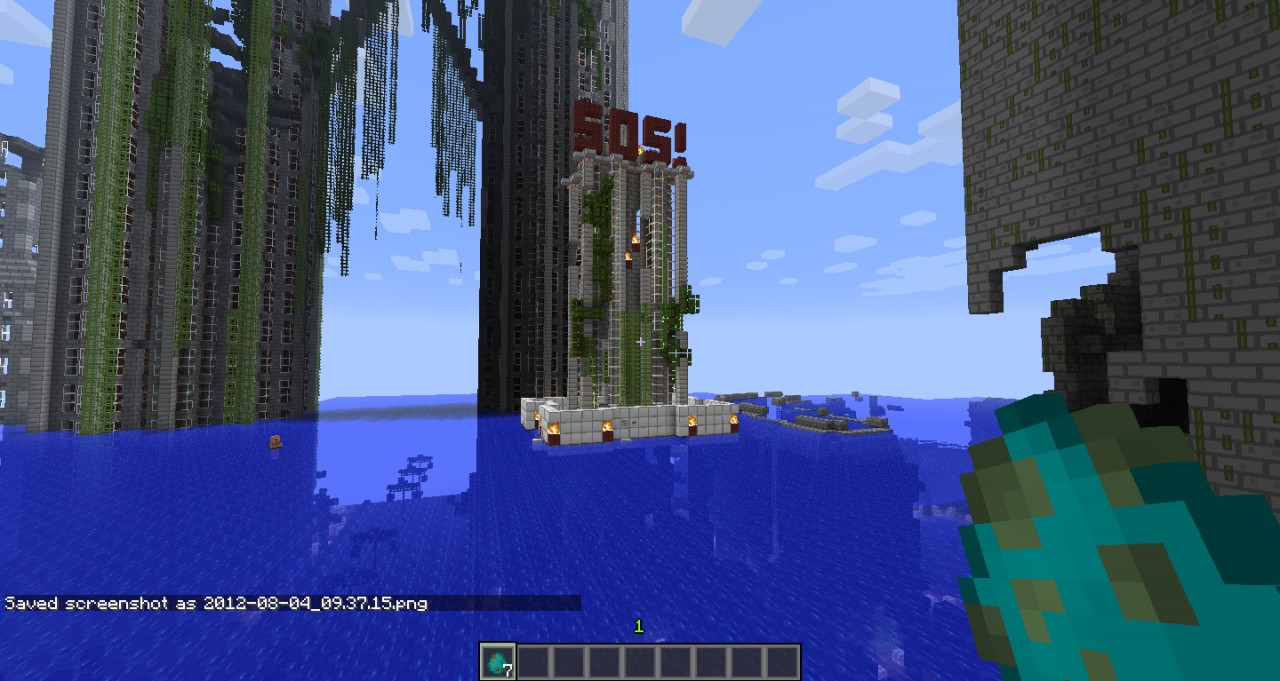 the flood: hell on water Minecraft Map