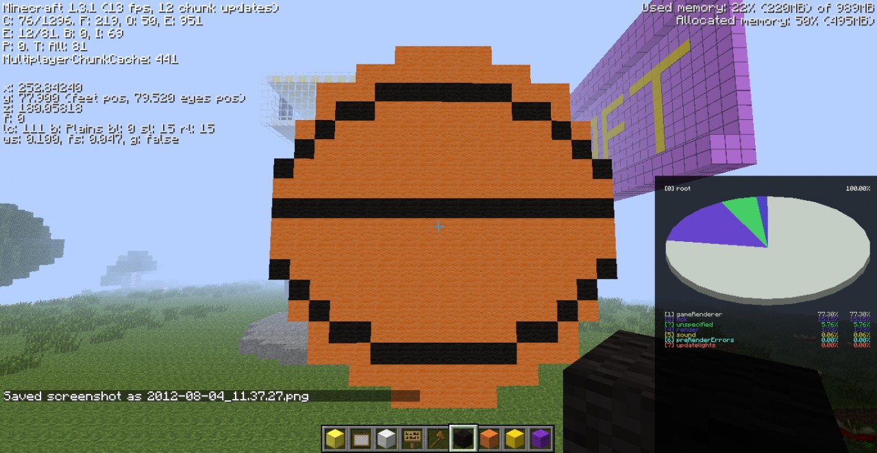 Basketball Minecraft Map