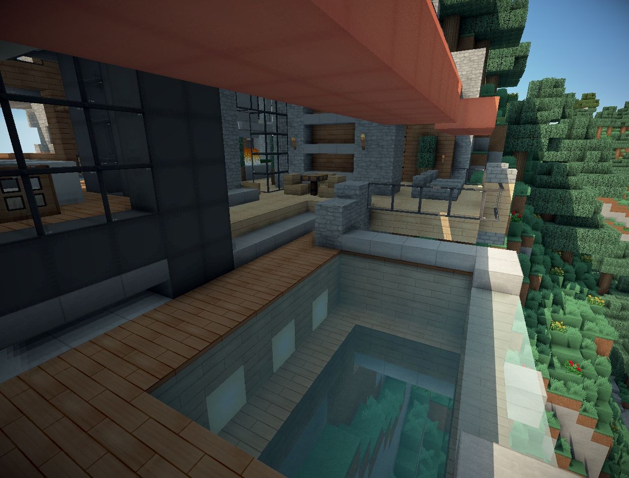 Hilltopview_villa Minecraft Map