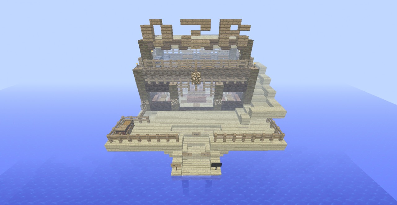 OZR Restaurant - Sea platform Minecraft Map