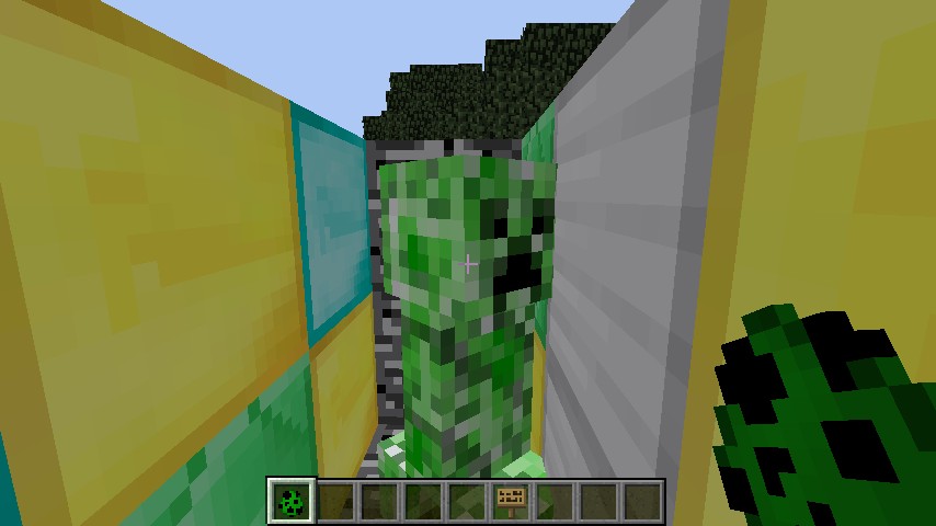 Creeper Game Minecraft Map