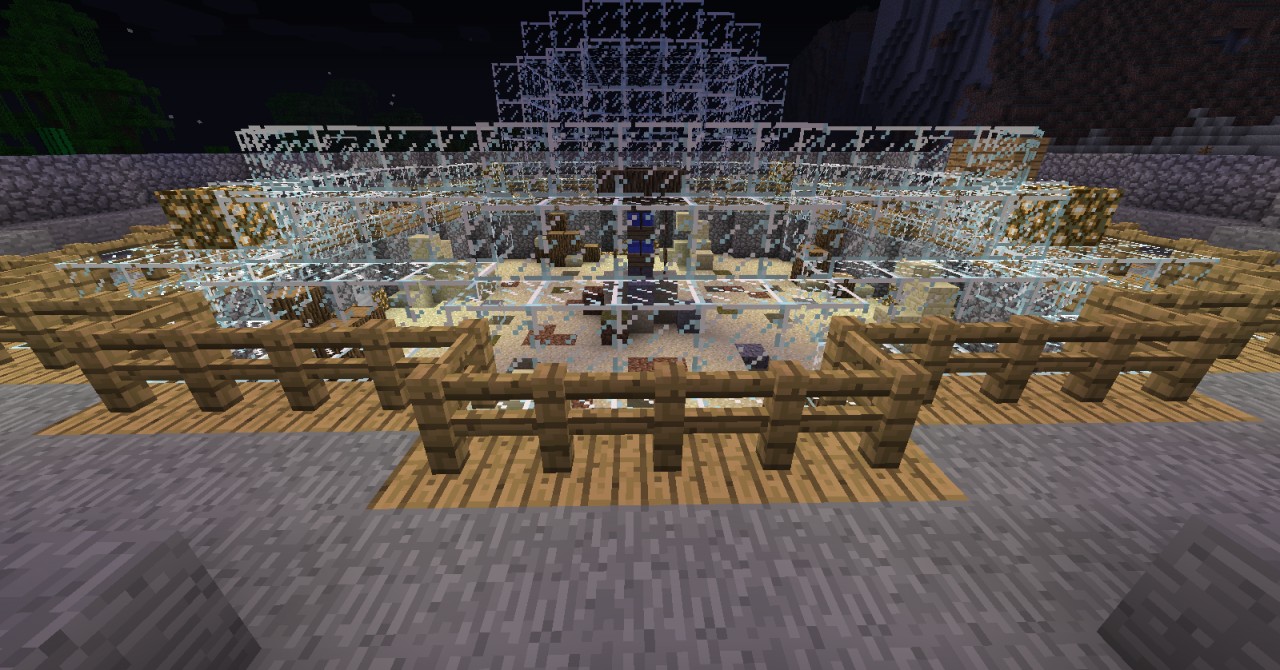 Arena I am going to build in Xbox edition. Minecraft Map