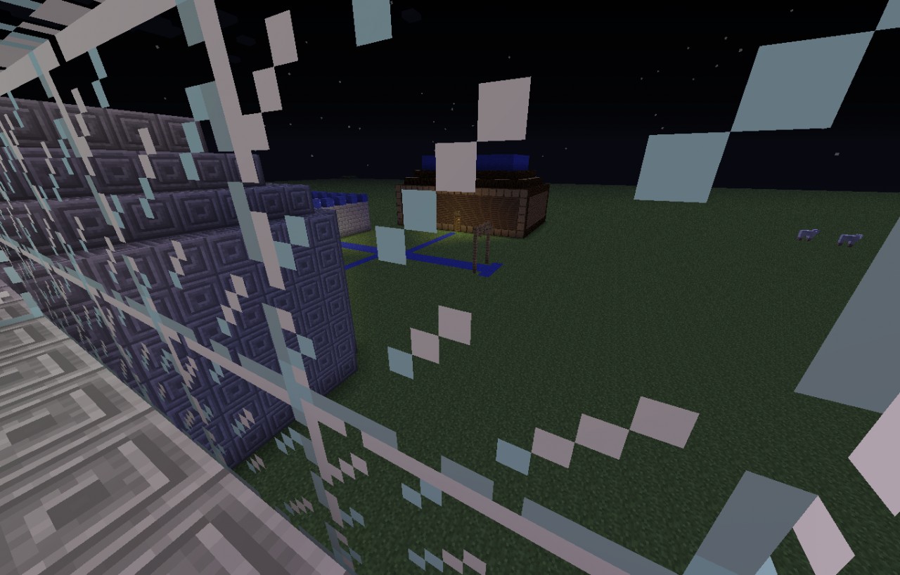 Blue Wool City Minecraft Map