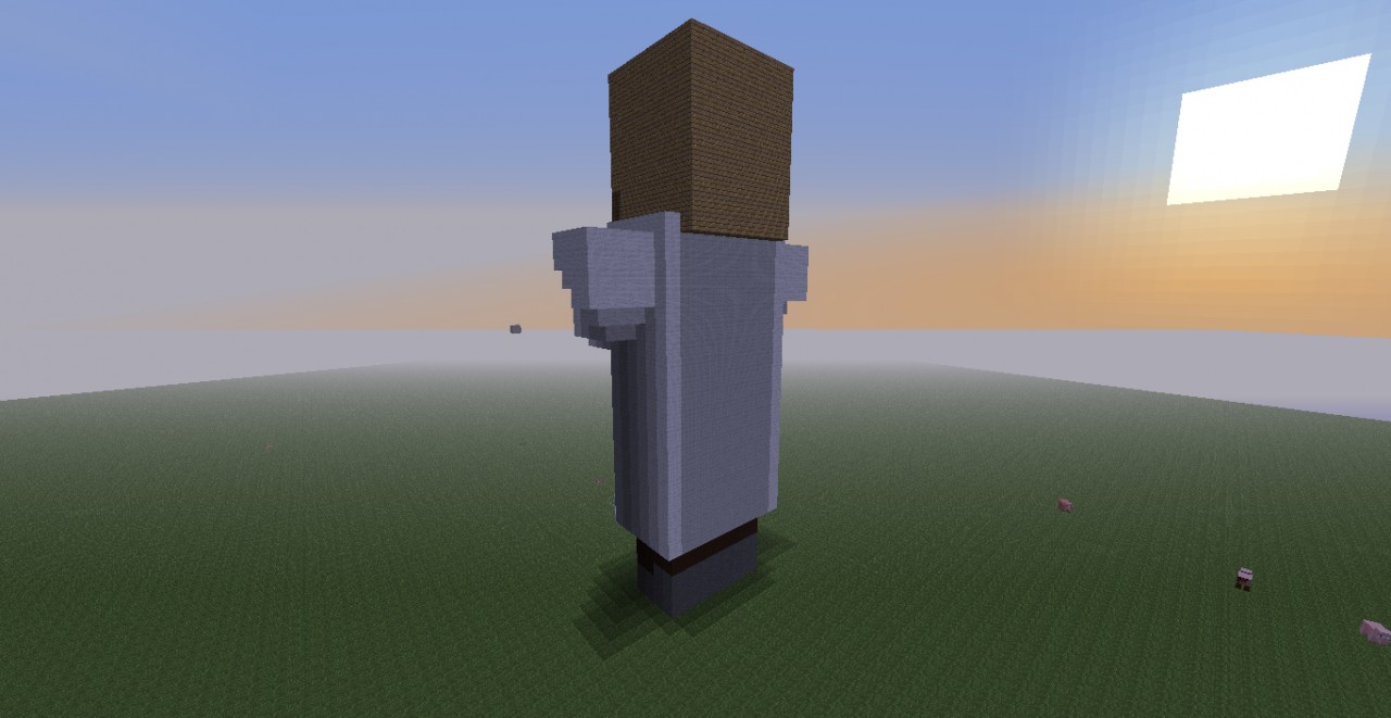 Villager Statue Minecraft Map