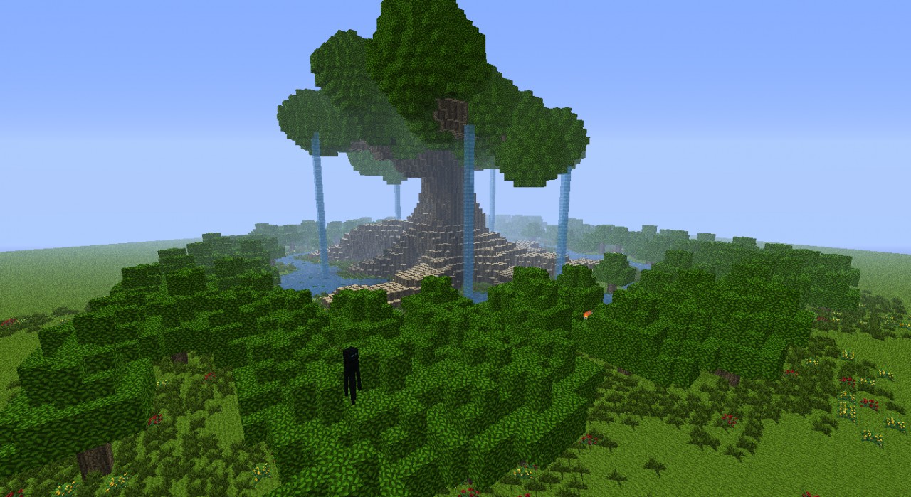 Cat's Mother Tree Minecraft Map