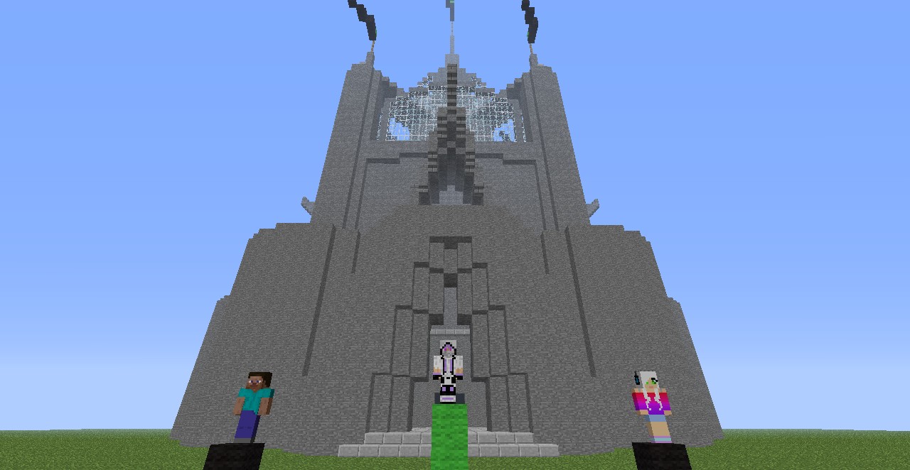 Stone Megabuild Tower Minecraft Map