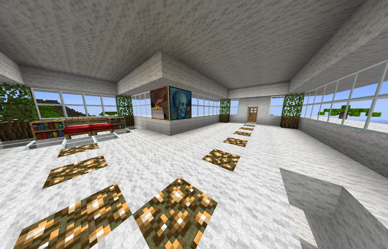 Modern House Minecraft Map