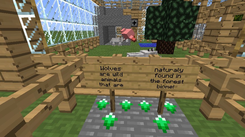 Emerald Zoo Minecraft Map
