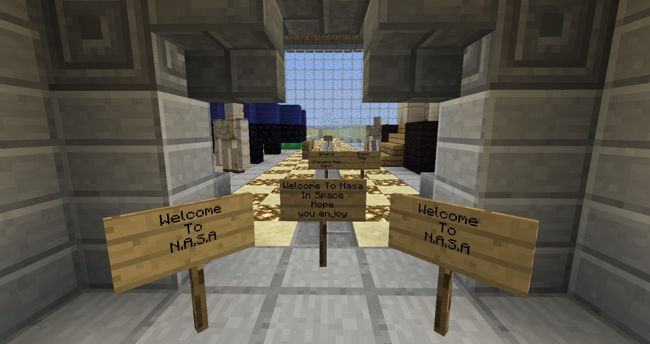 Nasa Space Station - Sky Limit Contest Minecraft Map