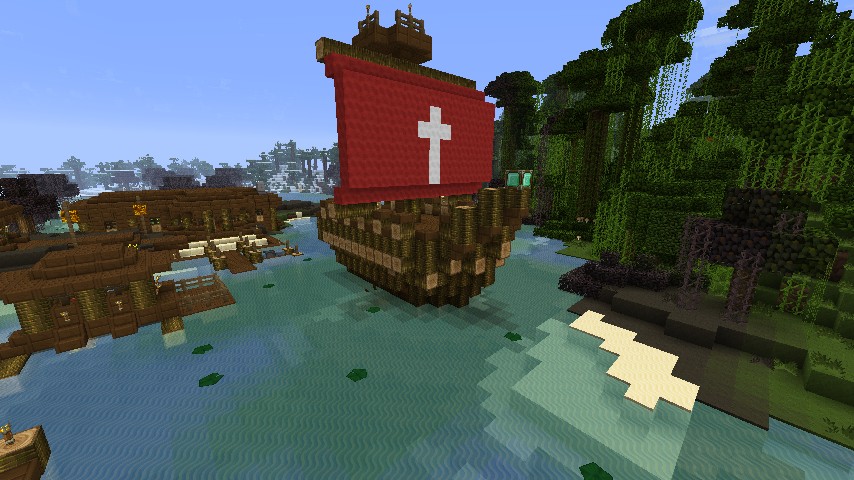 Swamp Village v.3 Minecraft Map