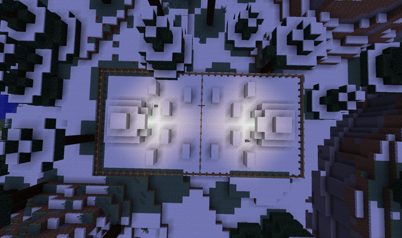 Snowball Fight Minecraft Map