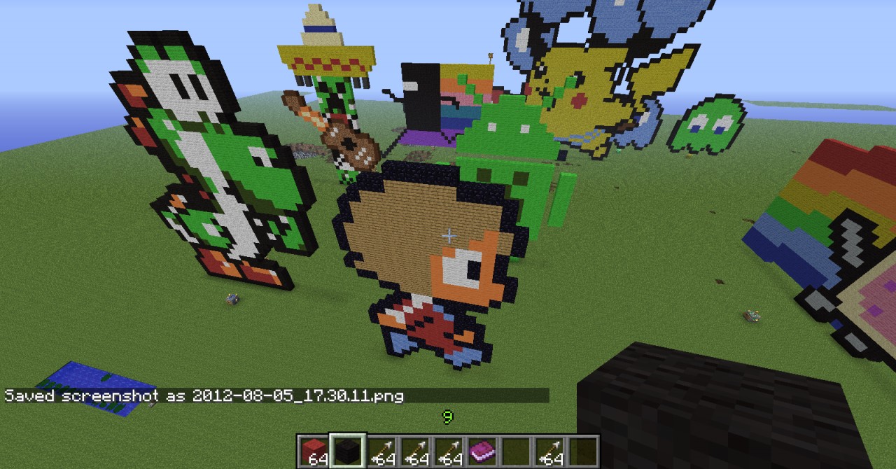 gave art Minecraft Map