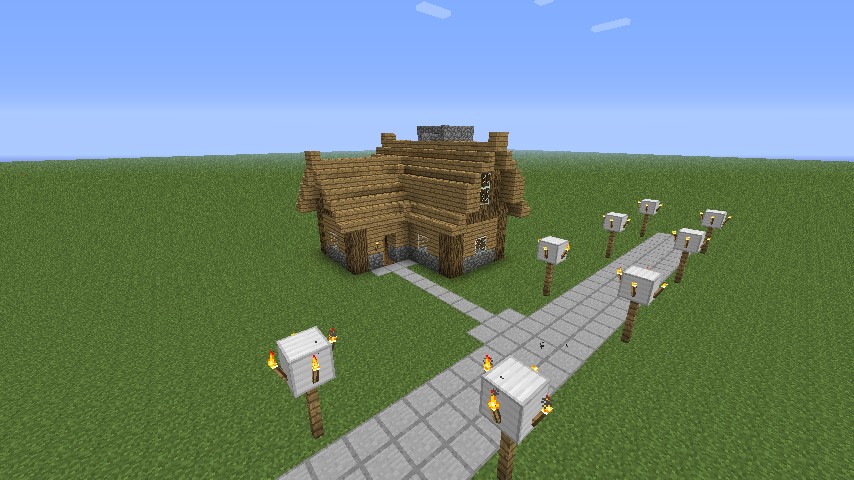 Medieval House-(Simple) Minecraft Map