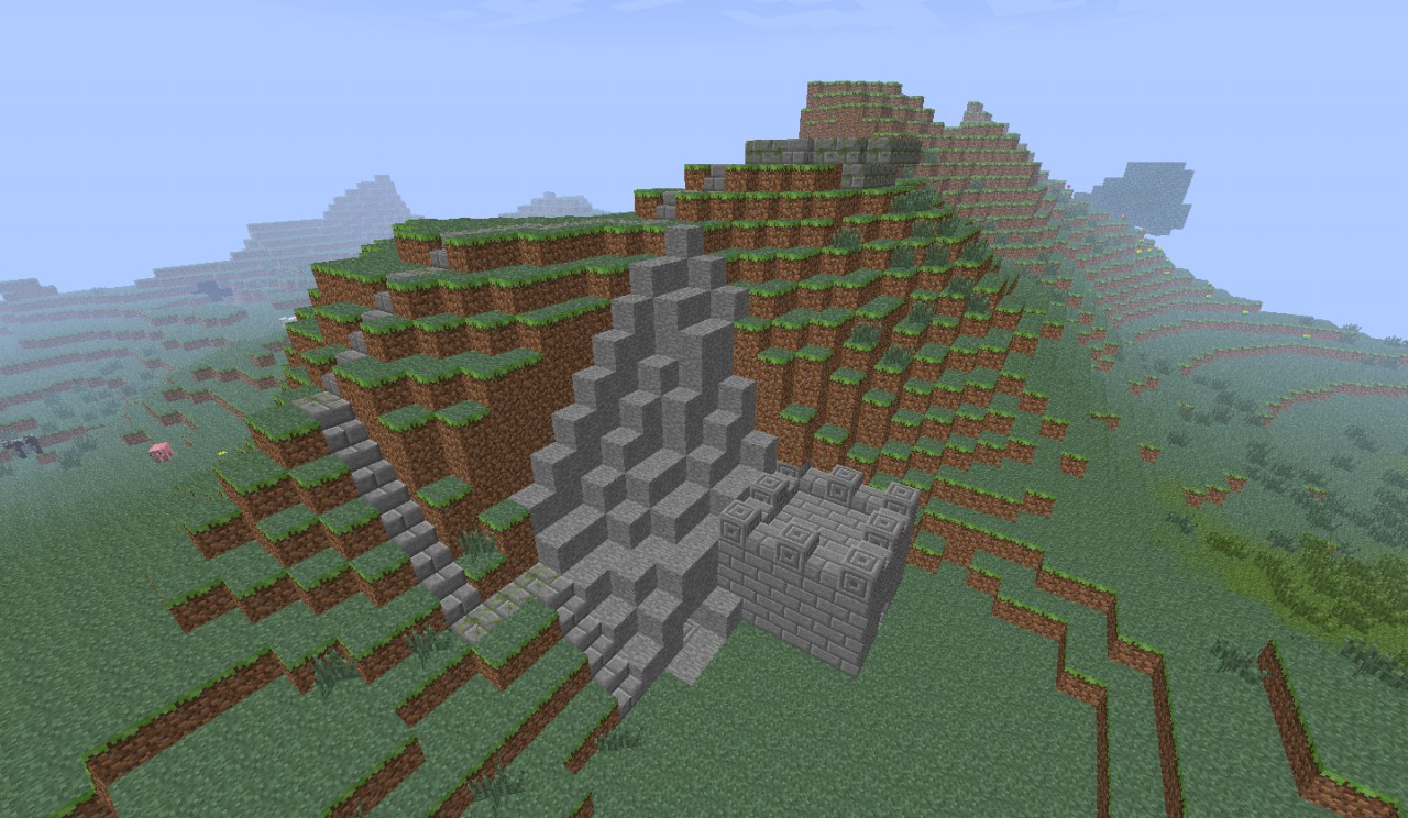 mini scale Minecraft Map