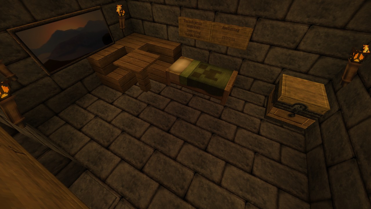 Left or Right? Minecraft Map