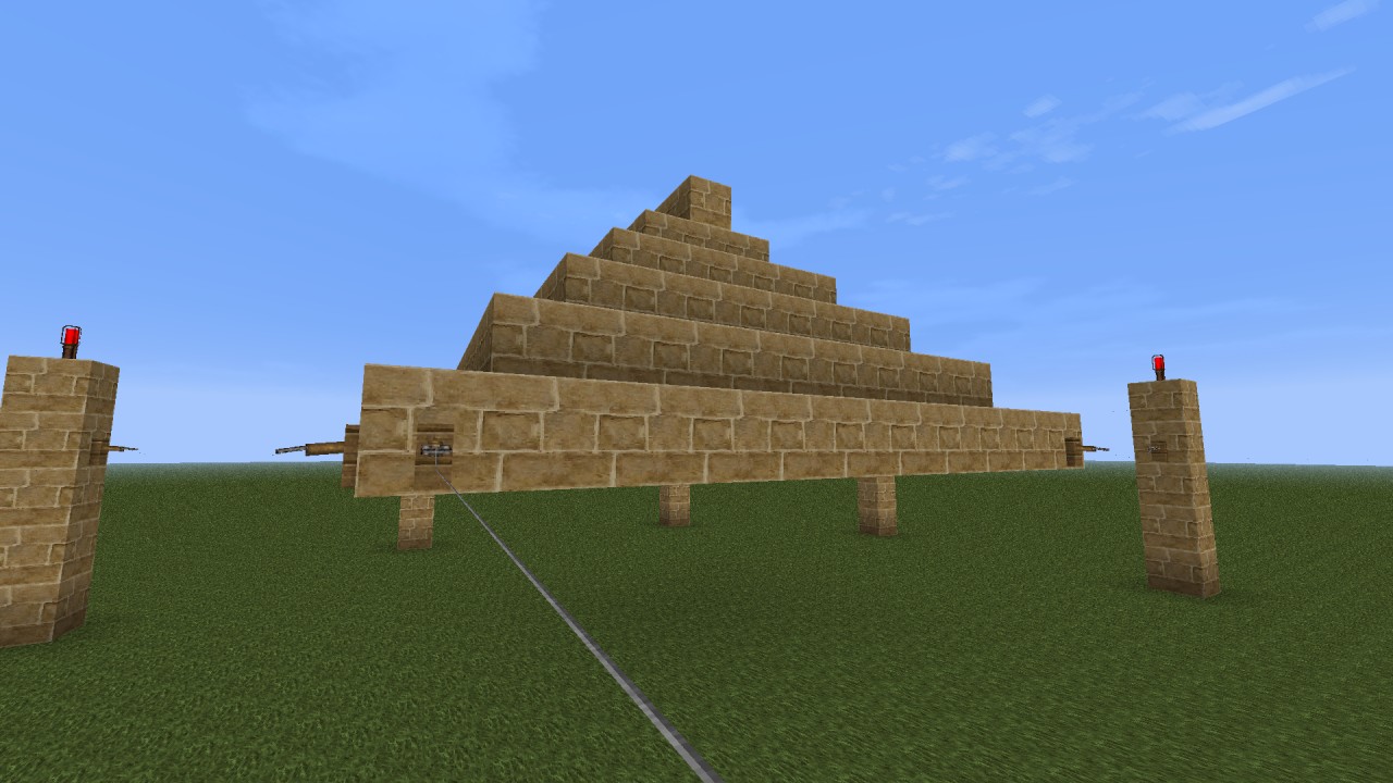The healing float pyramidthingy Minecraft Map