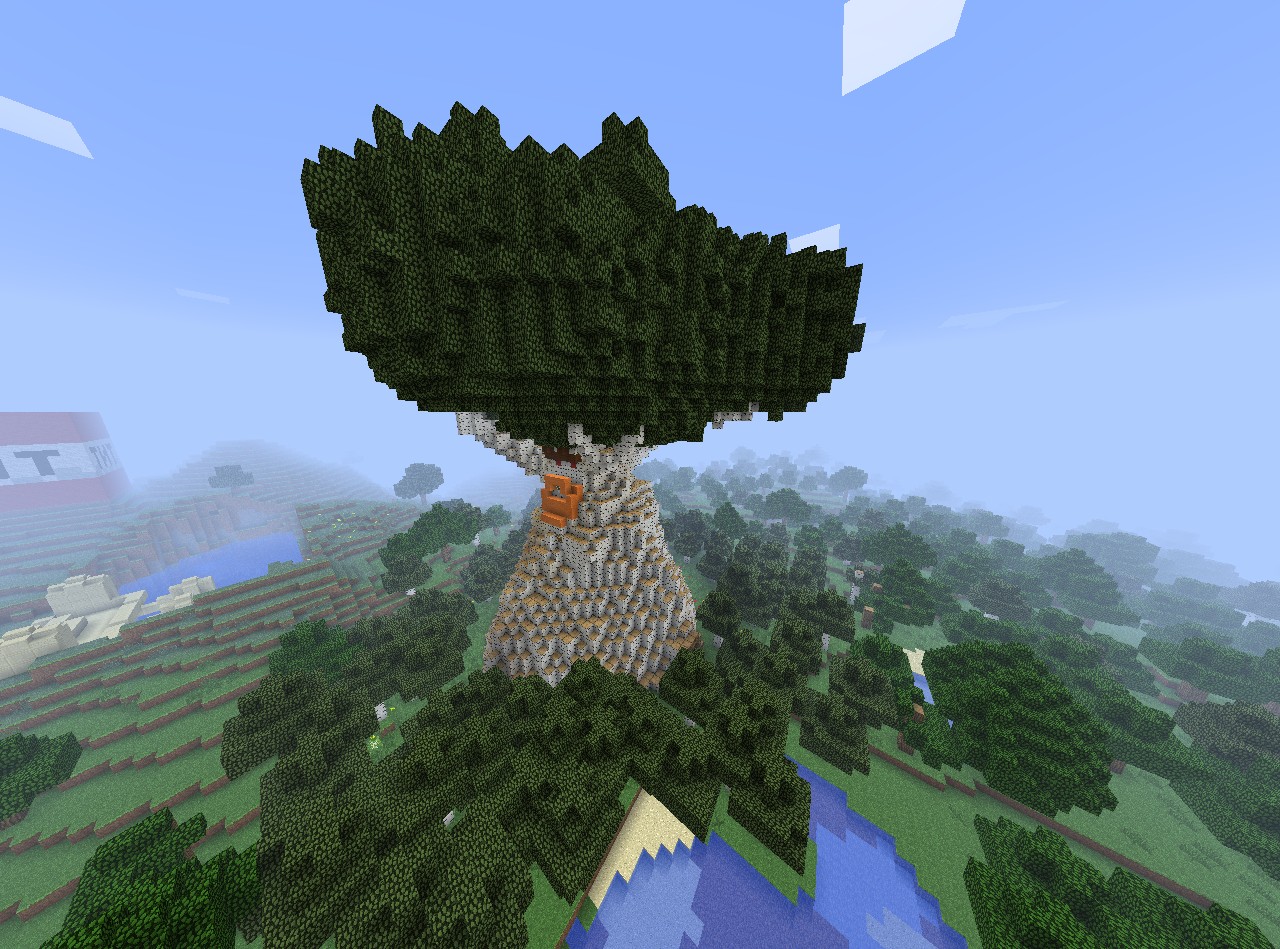 large birch Minecraft Map