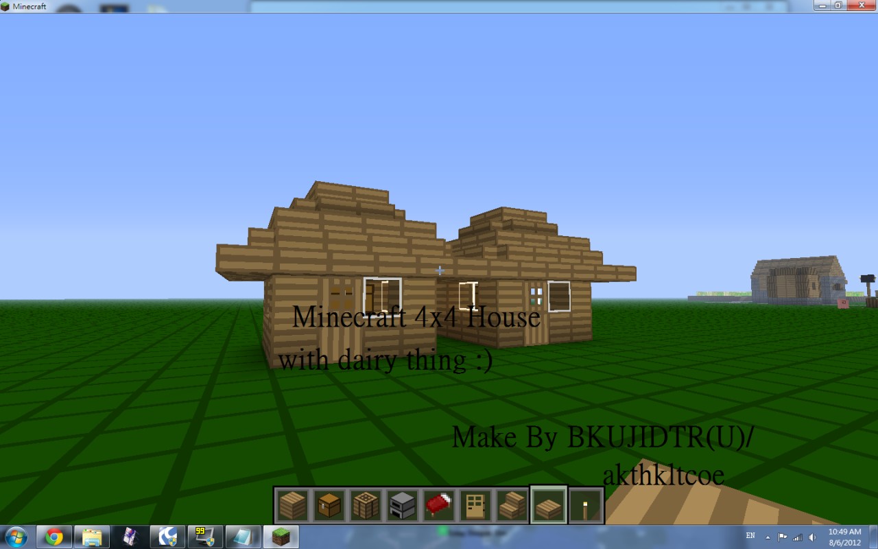 4x4 House Minecraft Project