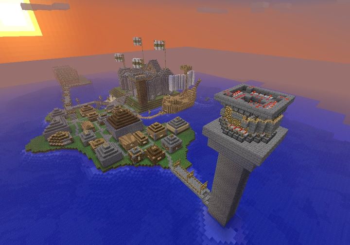 HUGE VILLAGE Minecraft Map
