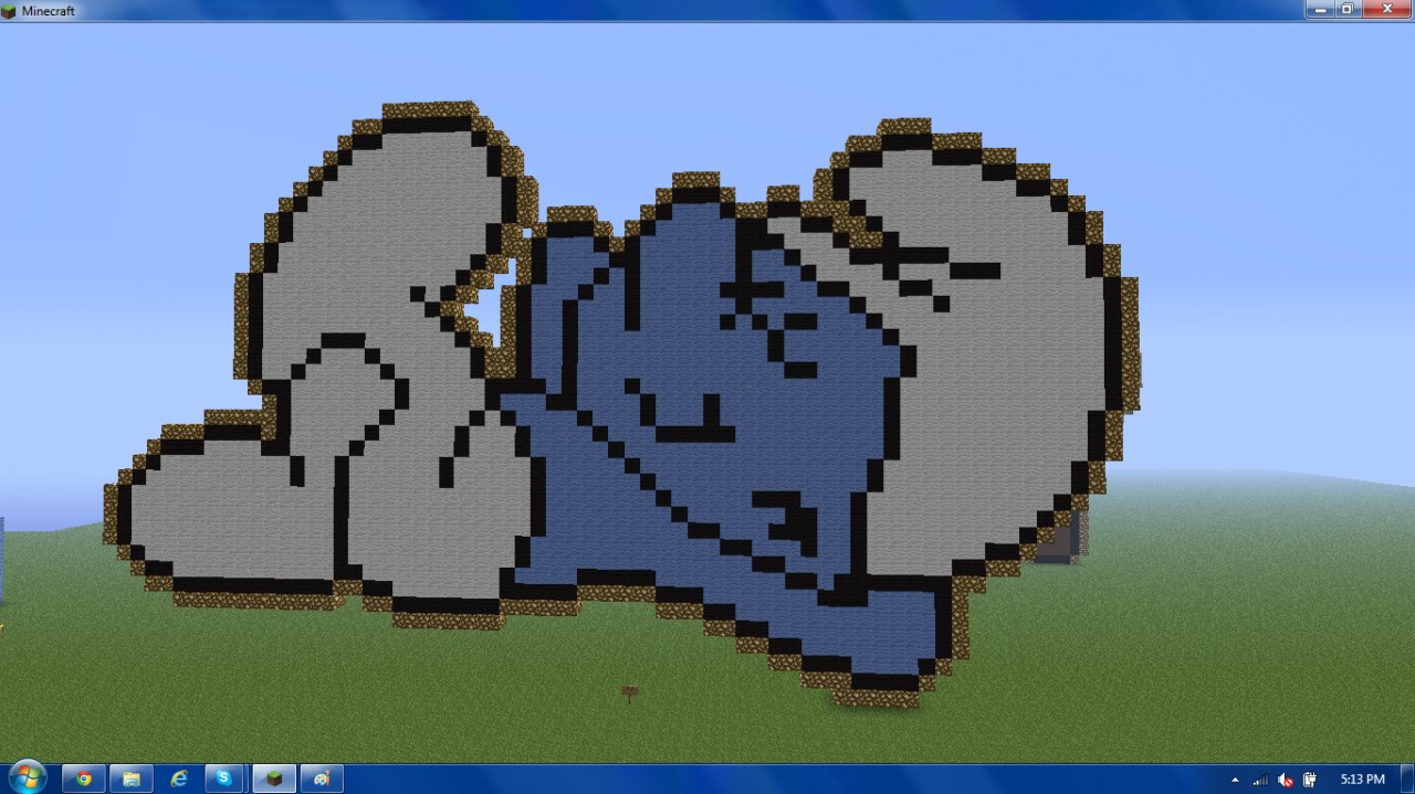 Random statues ive made Minecraft Map