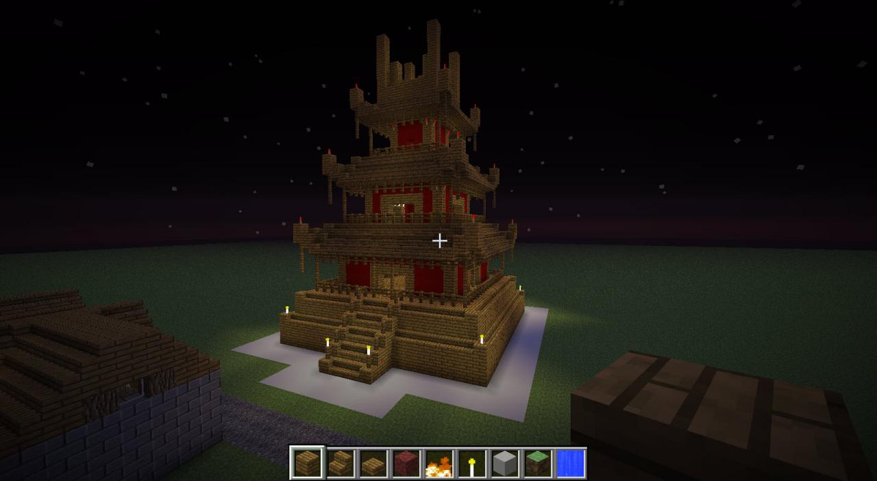 Ancient Chinese Pagoda Minecraft Map