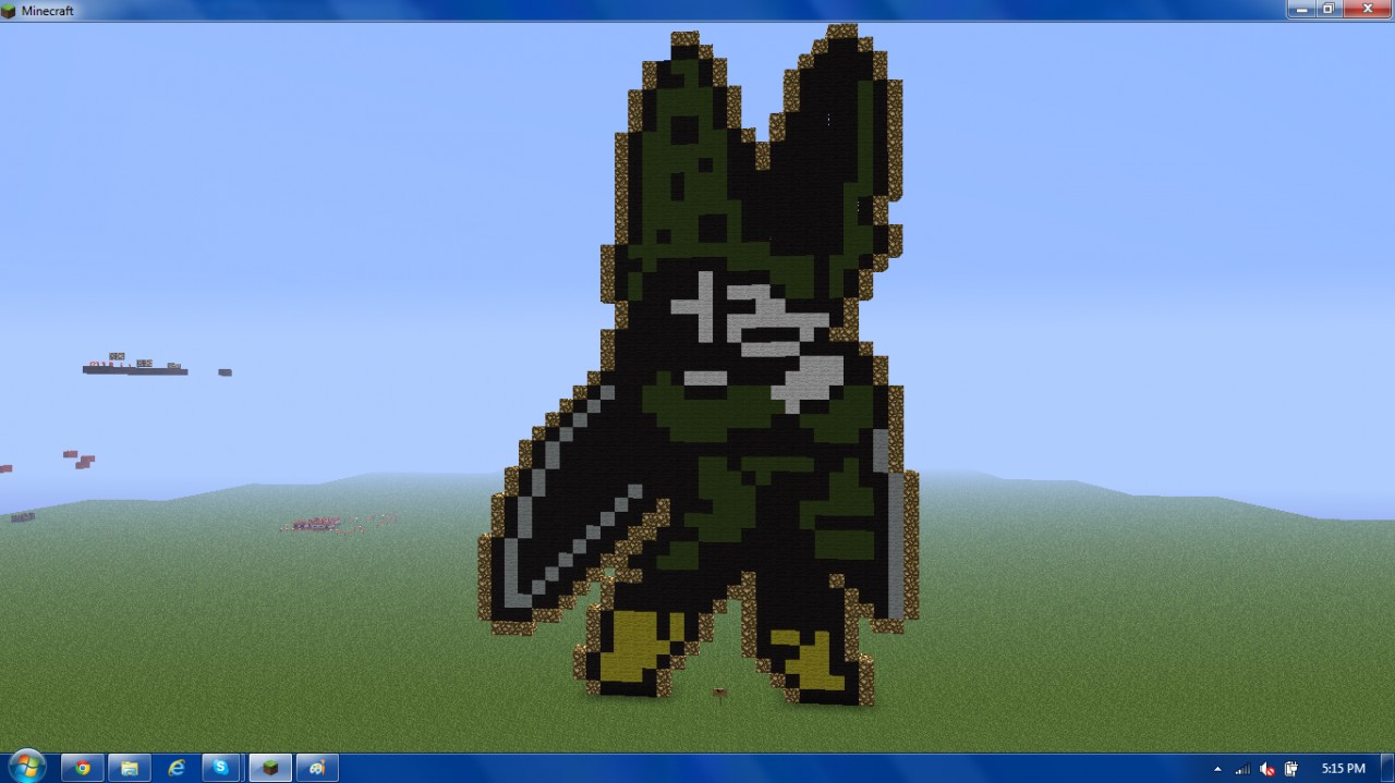 Random statues ive made Minecraft Map