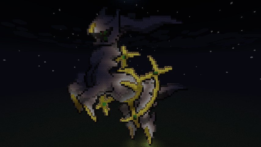 Pokémon Pixel Art- Arceus Minecraft Map