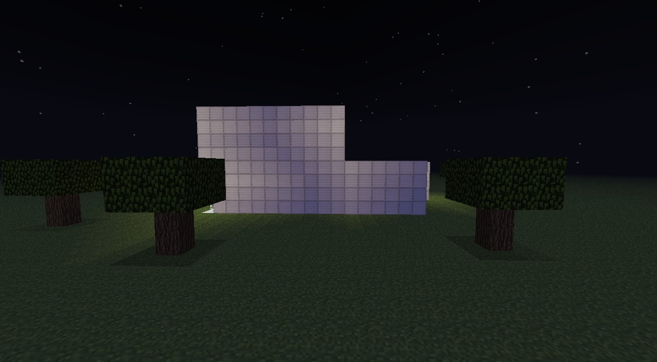 Iron Modern House Minecraft Map