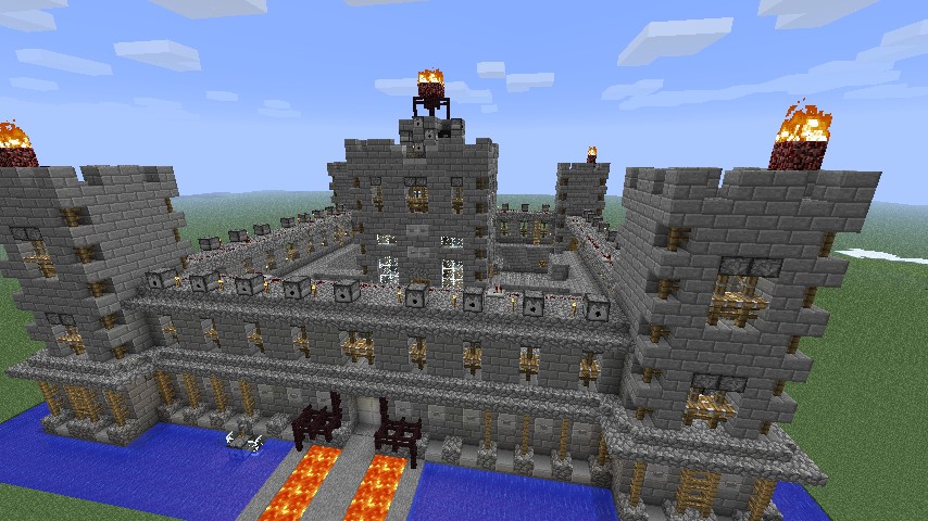 Arena and Base Minecraft Map