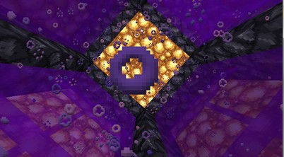 the portal house Minecraft Map