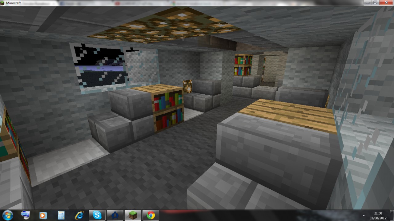 Star Trek Danube Runabout 1.1 scale (Zeppelin mod compatible) Minecraft Map