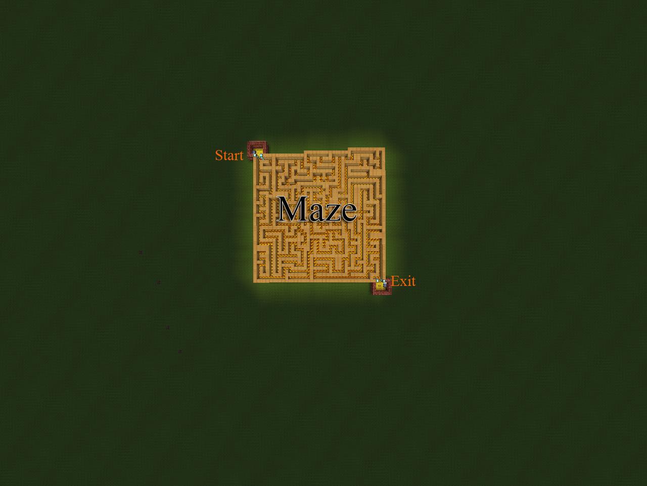 Maze (Easy) [Fixed Download] Minecraft Map