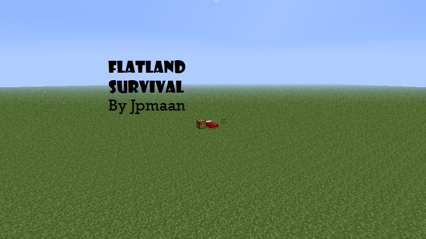 Flatland Survival Minecraft Map
