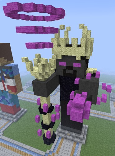 My YouAreMinecraft Enderbrine Statue Minecraft Map