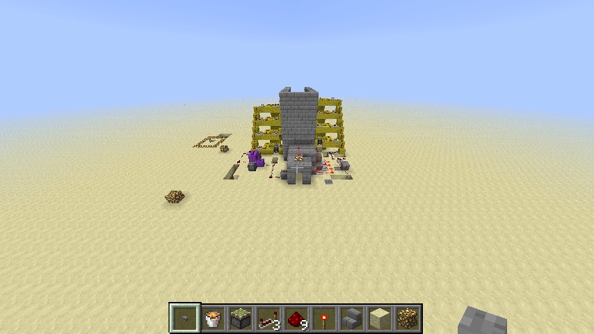 Fun with pistons Minecraft Map