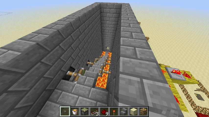 Fun with pistons Minecraft Map