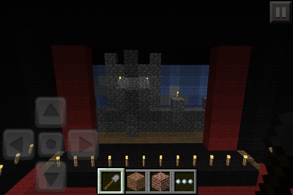 Minecraft Pocket Edition Theater Backrop 2 Minecraft Map