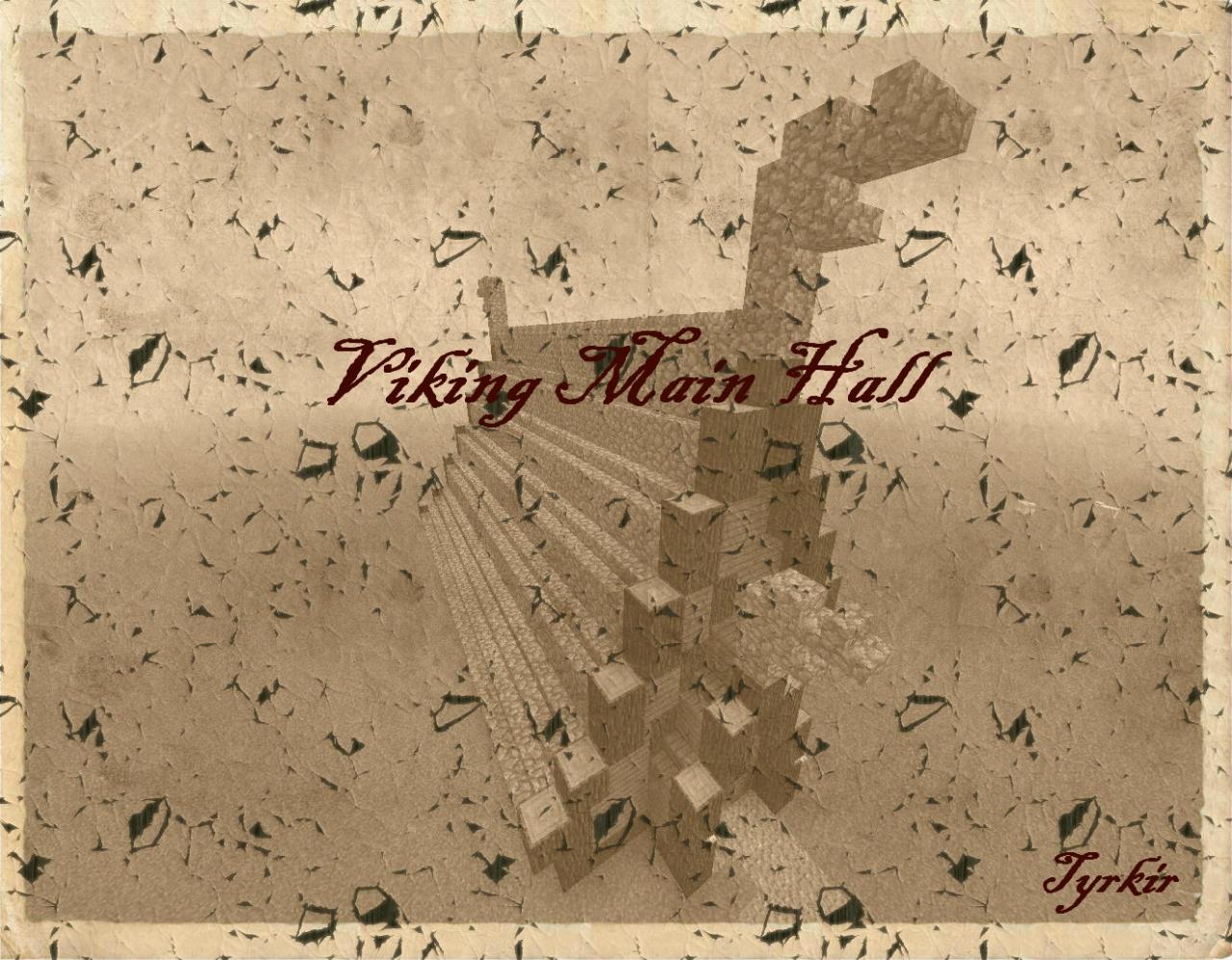 Viking Main Hall (by::Tyrkir) Minecraft Map